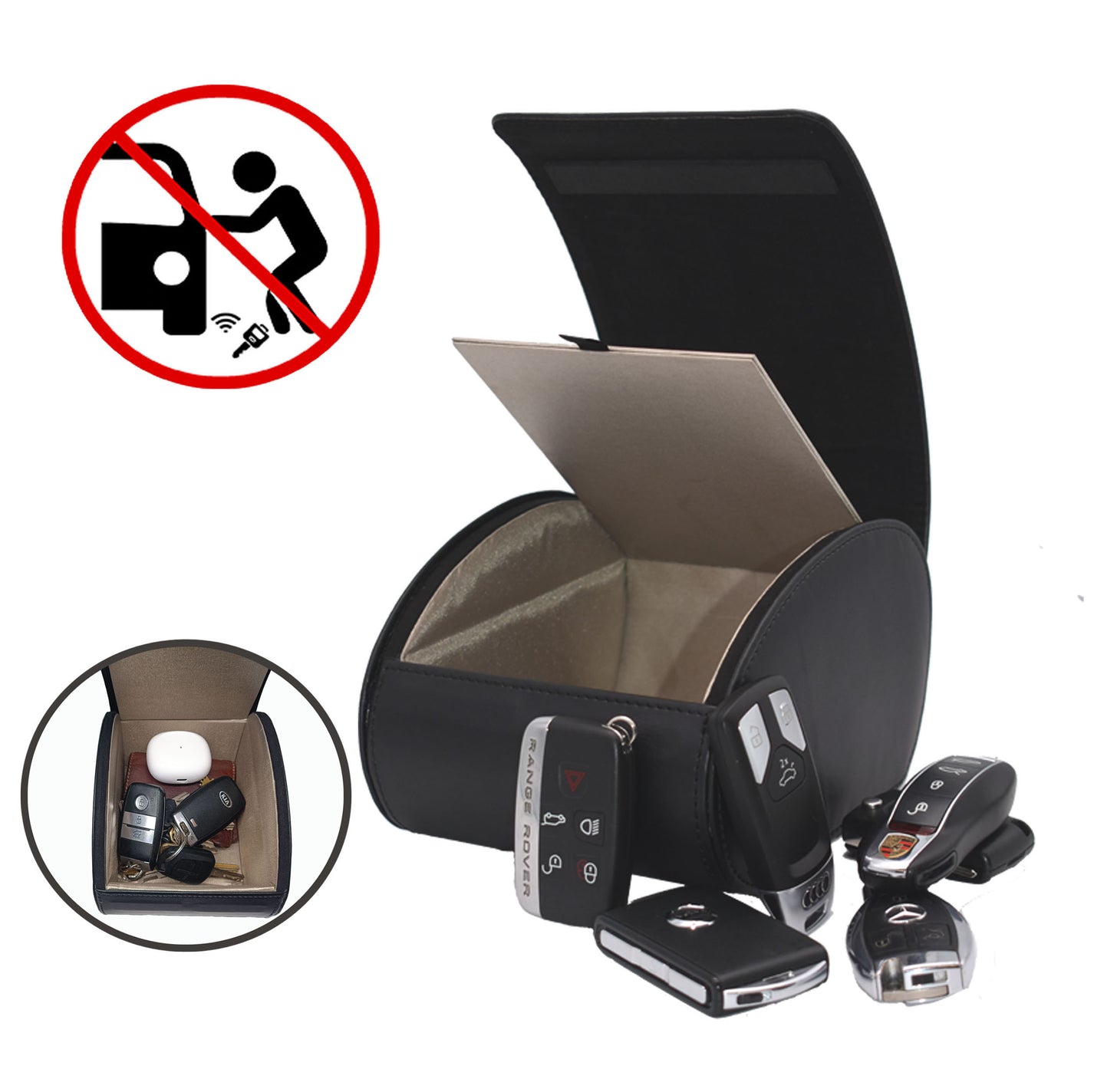 Signal Blocking Car Key Box For Keyless Vehicles - CEG-90 – Connected ...